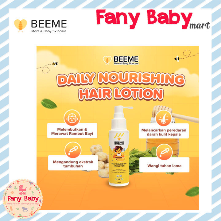 Jual BEEME DAILY NOURISHING HAIR LOTION 100ML | Shopee Indonesia