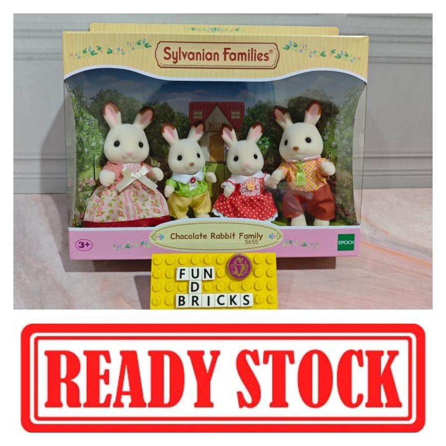 Jual Sylvanian Chocolate Rabbit Family | Shopee Indonesia