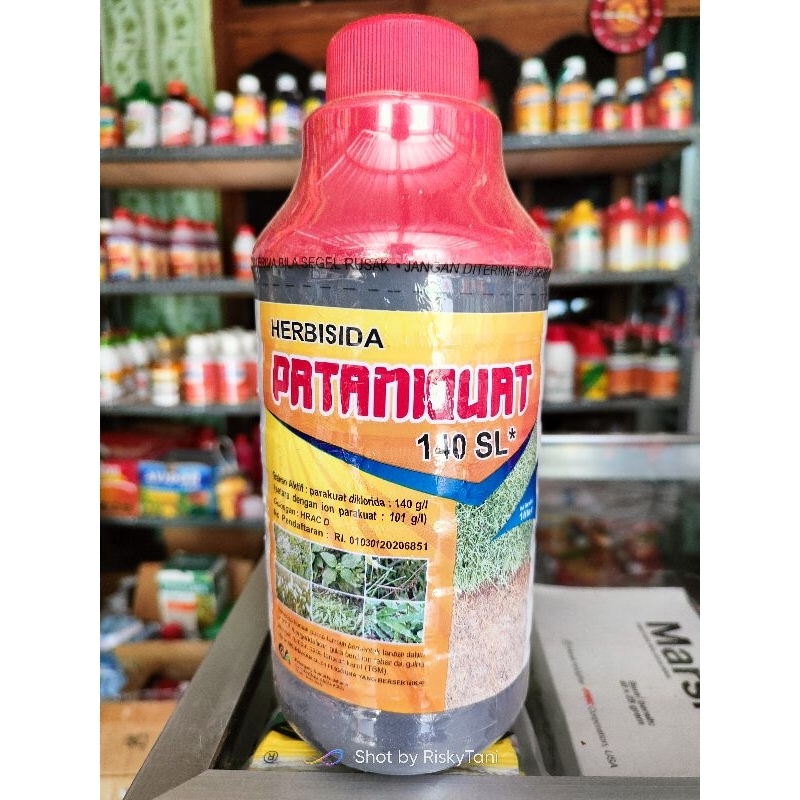 Jual herbisida paraquat PATANIQUAT 140SL kemasan 1liter | Shopee Indonesia