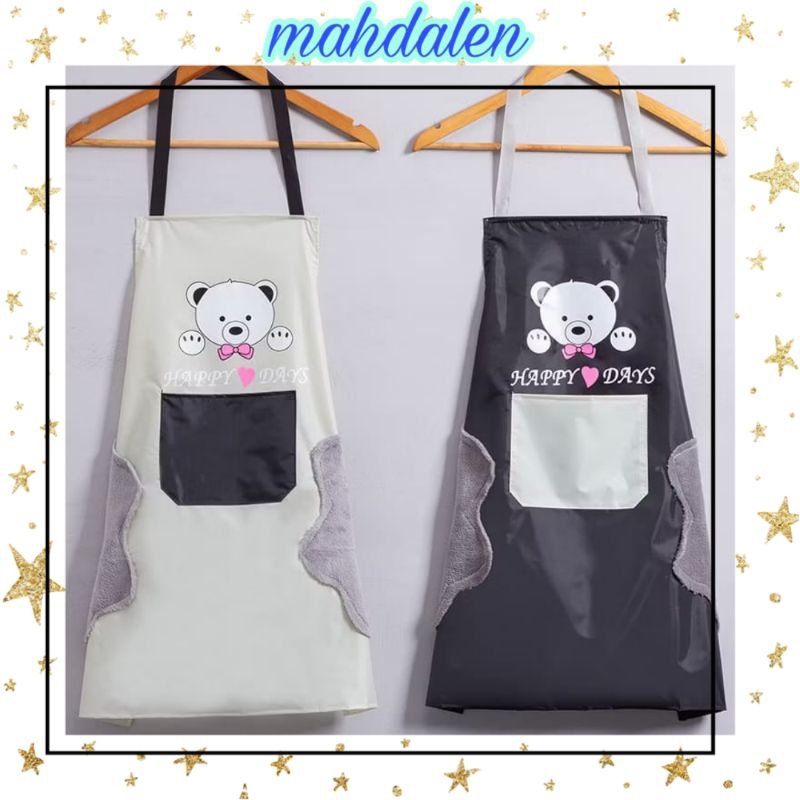 Jual CELEMEK APRON MASAK KARAKTER WATERPROOF ANTI MINYAK / CELEMEK ANTI ...