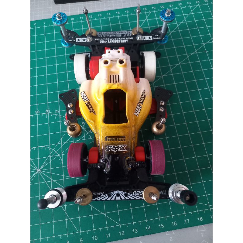Jual Tamiya Side Damper Bmax Super 2 Cabon Original RTR | Shopee Indonesia
