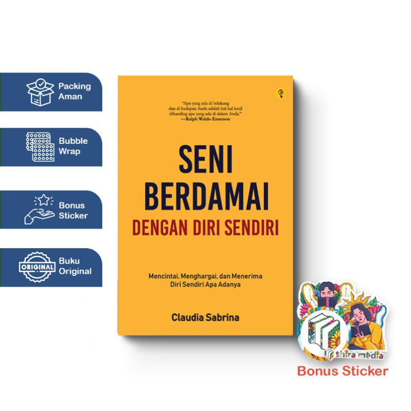 Jual Buku Seni Berdamai Dengan Diri Sendiri Bahasa Indonesia - Buku Nasehat - Self Development ...