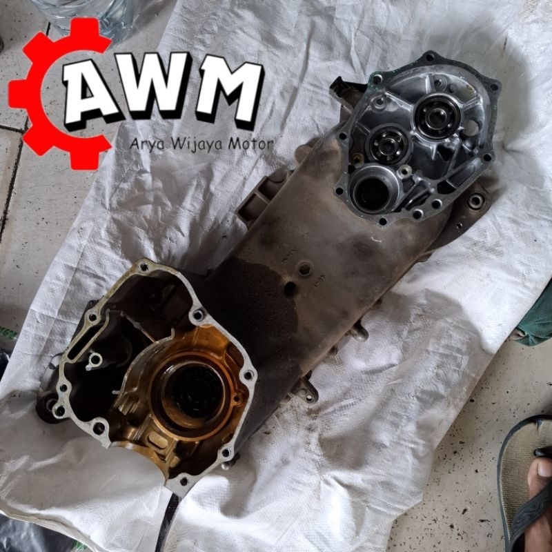 Jual Crankcase blok kalter tengah kiri nomer mesin beat fi beat pop ...