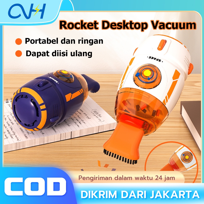 Jual Rocket Vacuum Cleaner Portable Alat Penyedot Debu Serbaguna Mobil Vakum Pembersih Pengisian ...