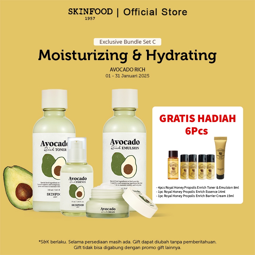 Jual [Exclusive Bundle Set C] - Avocado Rich Moisturizing & Hydrating ...