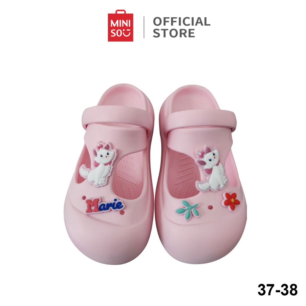 Jual Miniso x Disney Classics Marie Collection Sandals Fashion slippers ...