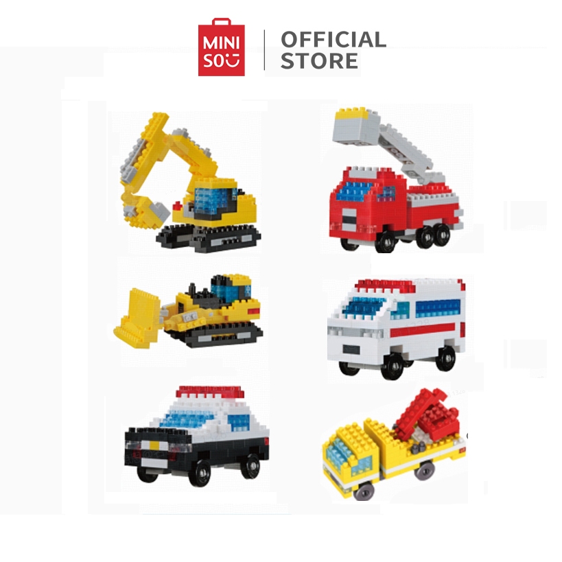 Jual Miniso Building Blocks Series Vehicles/Animals Mainan Edukasi Anak ...