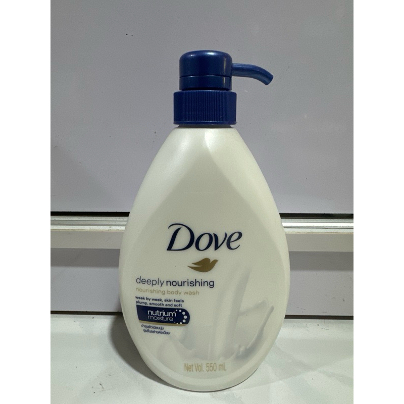 Jual Dove Deeply Nourishing Body Wash Nutrium Soft Moisture 550 mL ...