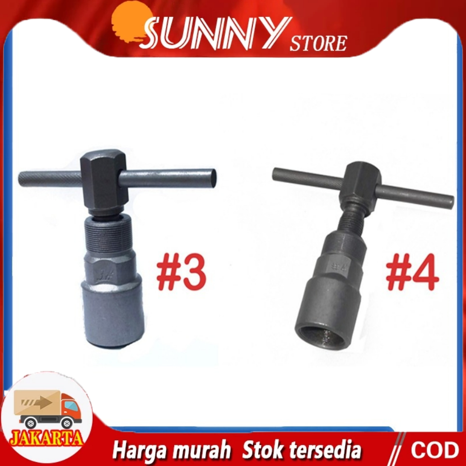 Jual Treker Magnet + Kunci Mahkota No 3 No 4 #3 #4 Alat Bengkel Motor ...