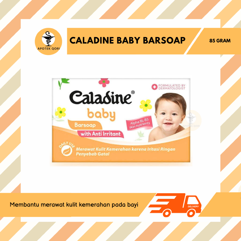 Jual CALADINE BABY BAR SOAP 85 G/SABUN BATANG MERINGANKAN IRITASI PADA ...