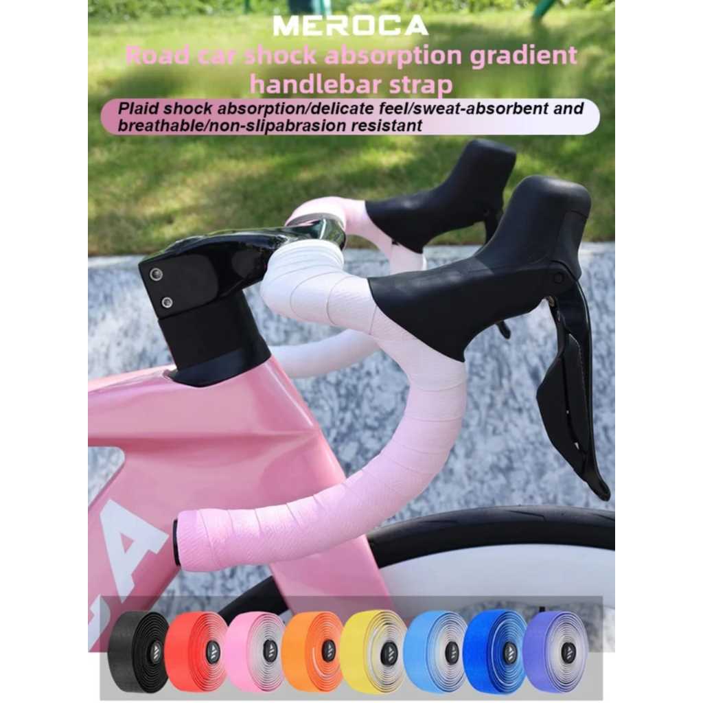 Jual Meroca Bar Tape Stang Bartape Handlebar Sepeda Fixie RB Handgrip ...