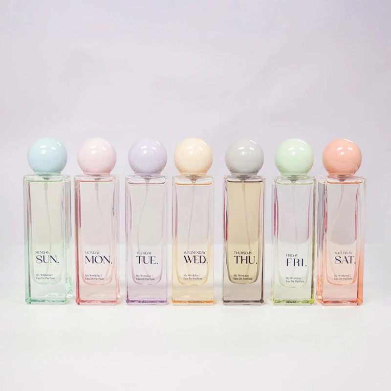 Jual MINISO PARFUM WANITA MY WEEKDAY EDP EAU DE PARFUME WOMEN PERFUME ...