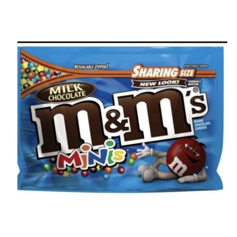 Jual M&MS Mini Milk Chocolate Candy Bag Sharing Size | Shopee Indonesia