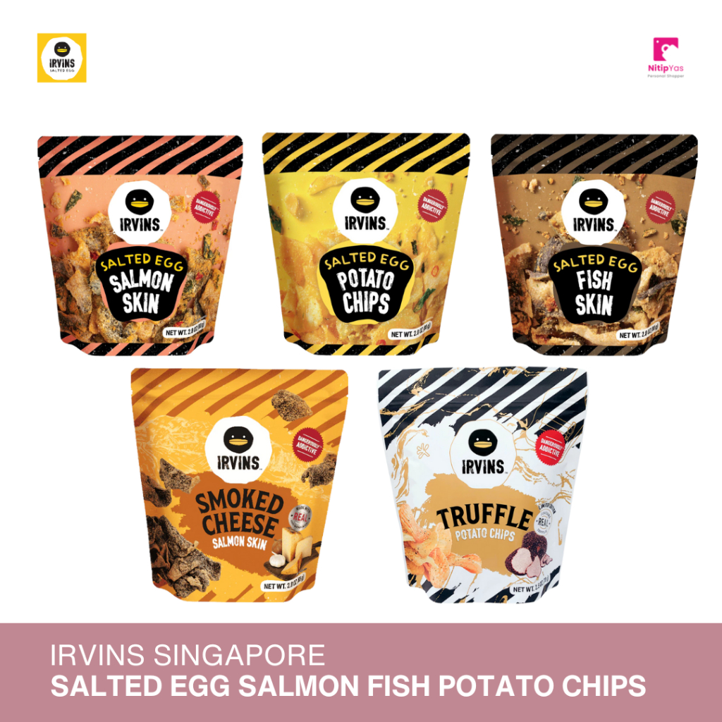 Jual [Ready Stock] IRVINS Salted Egg Salmon Fish Skin Potato Chips ...