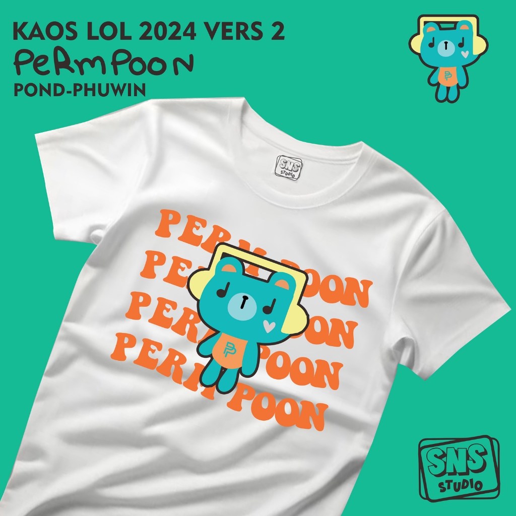 Jual KAOS GMM LOL 2024 - PERM POON (POND-PHUWIN) VERS2 | Shopee Indonesia