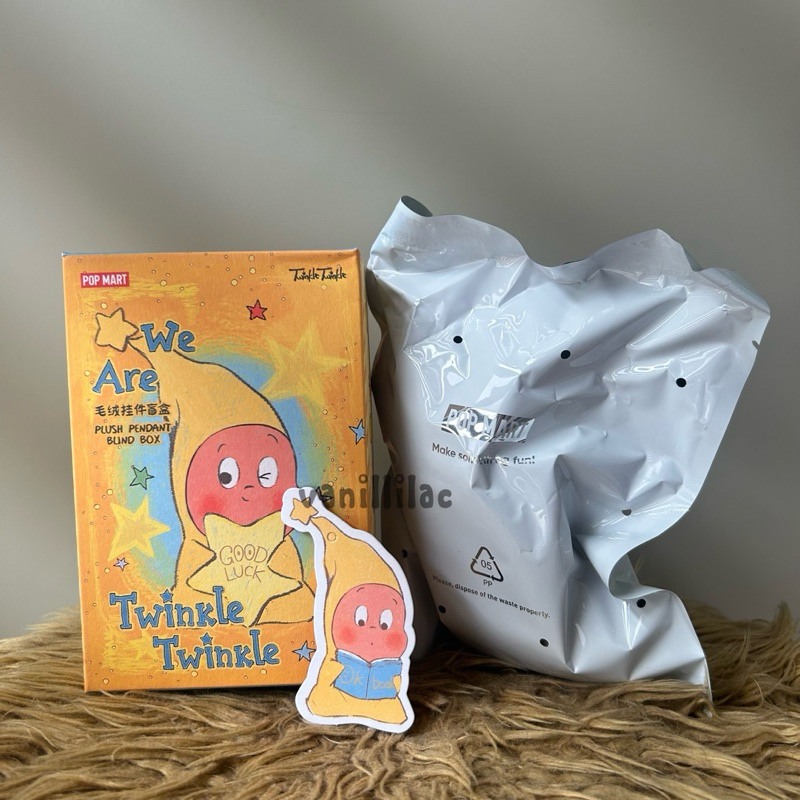 Jual ORI Pop Mart We Are TWINKLE TWINKLE Series Plush Pendant Blind Box ...