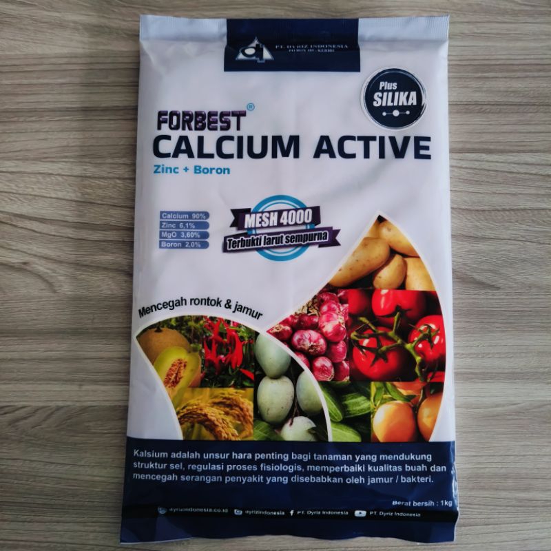 Jual FORBEST 1KG MESH 4000 Forbest Calcium Active Zinc + Boron PUPUK PENCEGAH RONTOK BUAH ...