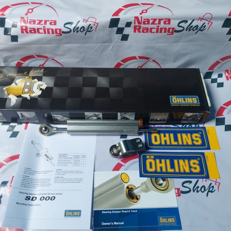 Jual Ohlins Stabilizer Stang Steering Damper SD 000 SD000 | Shopee ...