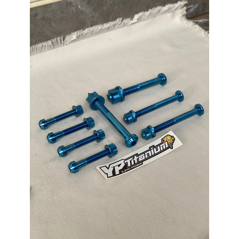 Jual SET BAUT BREKET MESIN NINJA R RR SS 150 TITANIUM GR5 | Shopee Indonesia