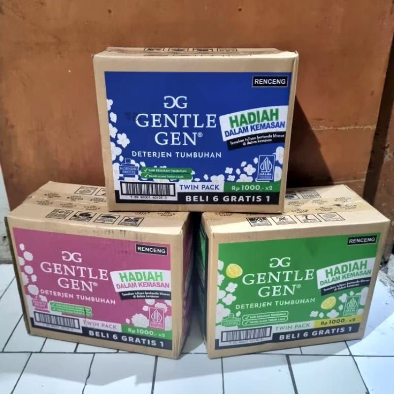 Jual Gentle gen sachet 1 DUS isi 140sachet | Shopee Indonesia