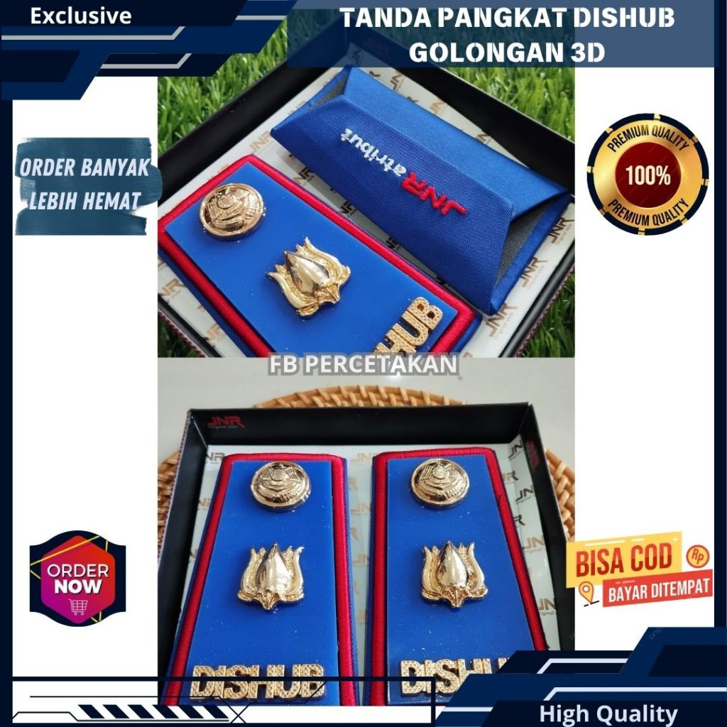 Jual TANDA PANGKAT DISHUB GOLONGAN 3D , PANGKAT DISHUB 3D ( PANGKAT ...