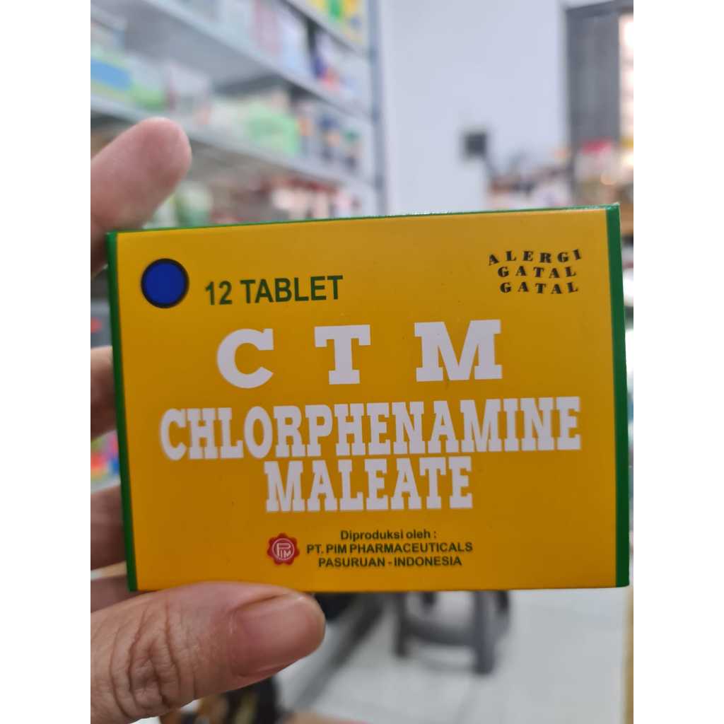 Jual CTM OBAT GATAL KULIT ALERGI PILEK BIDURAN KALIGATA | Shopee Indonesia