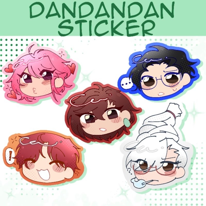 Jual Dandandan stickers fanmerch | Shopee Indonesia