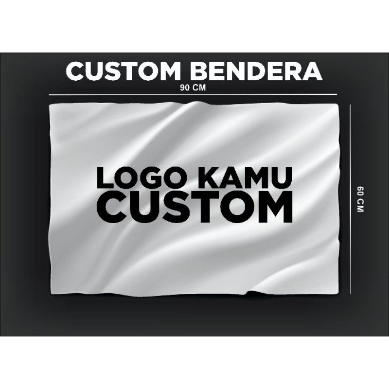 Jual CETAK BENDERA FULL PRINTING BAHAN TETRON | DESAIN CUSTOM | UKURAN ...