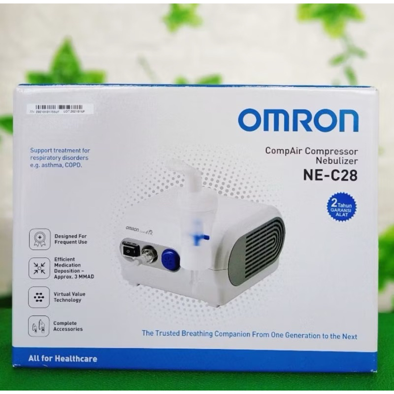 Jual Compressor Nebulizer Nebu Omron Original NEC28 | Shopee Indonesia