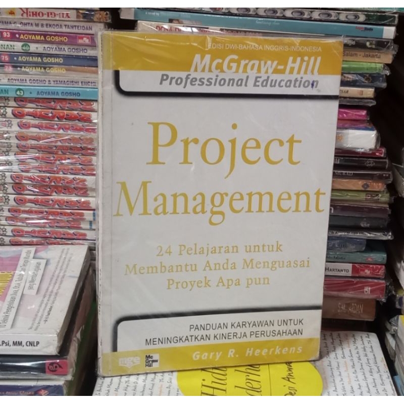 Jual Buku Project Management 24 Pelajaran Untuk Membantu Anda Menguasai ...