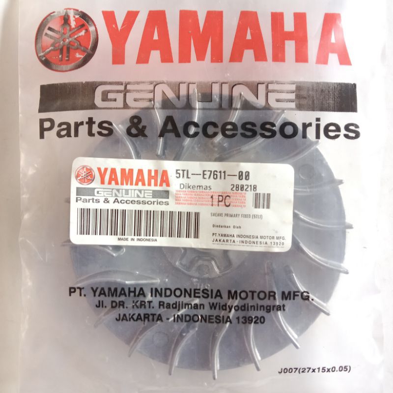 Jual kipas rumah roller kipas pully lawan rumah roller yamaha mio sporty kode 5TL-E7611-00 ...