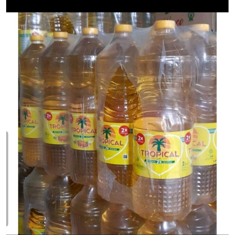 Jual Minyak Tropical 2 liter 1 dus isi 6/ Minyak Tropical Krat botol ...