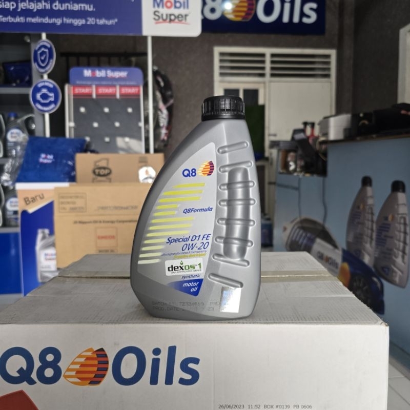 Jual Q8 Formula Special D1 FE 0W20 API SP/SN PLUS/SN 1 Liter | Shopee Indonesia
