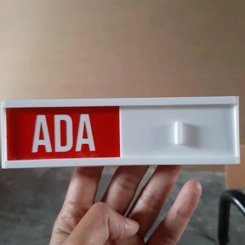 Jual Bidan ada dan Bidan tidak ada Akrilik : Penanda ada dan tidak ada ...
