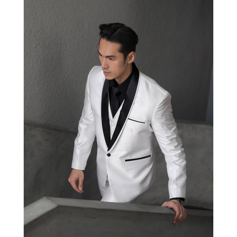 Jual Jas Stelan Tuxedo jas Nikah Jas Semi Wool Formal Non Formal Jas ...