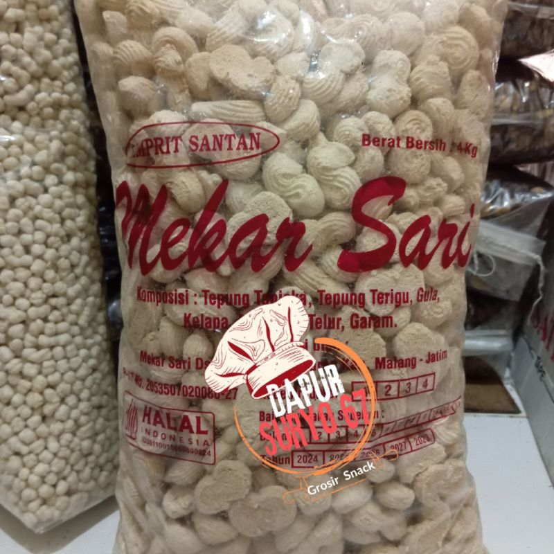 Jual ROTI SEMPRIT LARUT 500 GRAM / kue kering CEMILAN KILOAN SNACK ...