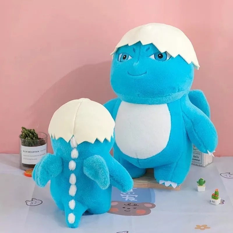 Jual Boneka Blue Dragon With Egg Naga Susu Nailong 30 cm Dinausaurus ...
