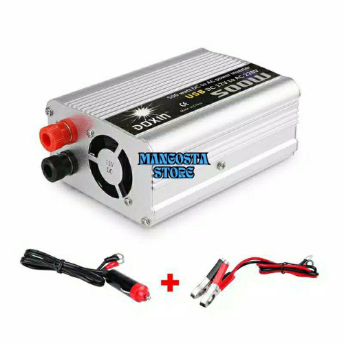 Jual Power Inverter Alat Pengubah Arus Listrik DC to AV Panel Surya 12 ...