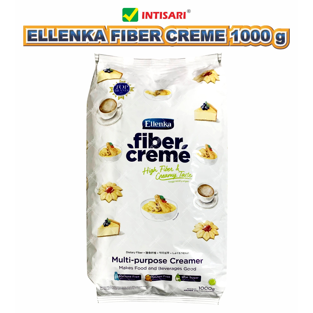 Jual ELLENKA FIBER CREME CREAMER 1000 G | Shopee Indonesia