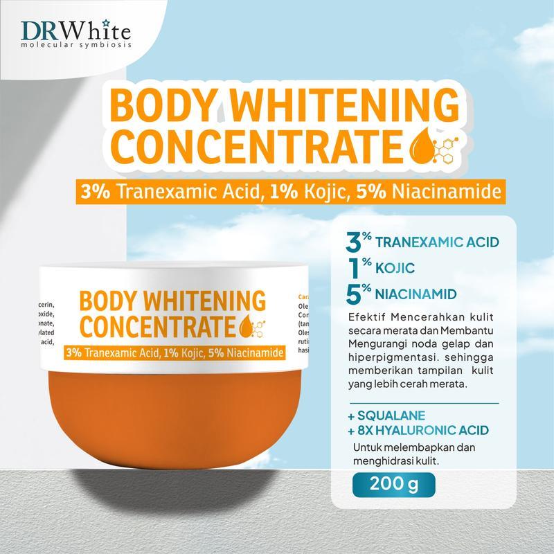 Jual DRWhite Body Whitening Concentrate 200g | Shopee Indonesia