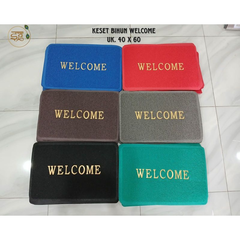 Jual KESET WELCOME ORGINAL (ASLI) | Shopee Indonesia