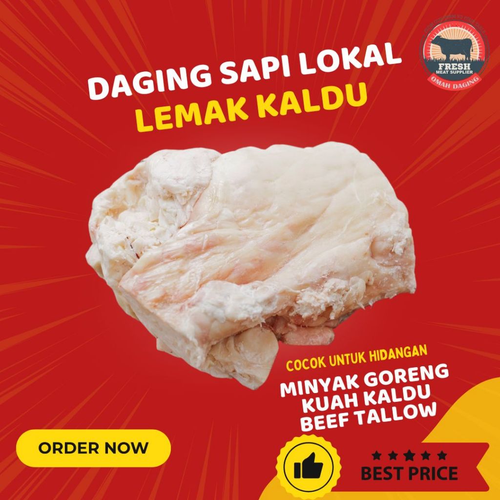 Jual LEMAK KALDU SAPI LOKAL FRESH HALAL | Shopee Indonesia