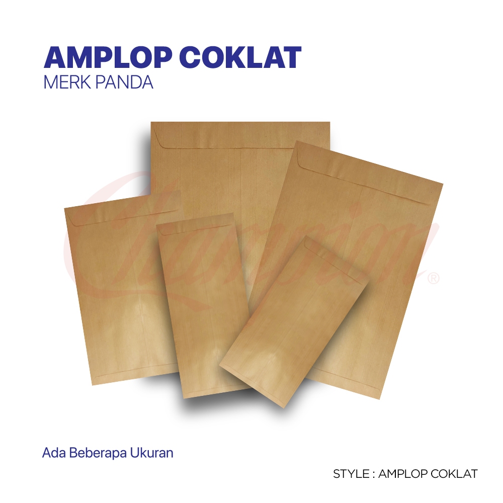 Jual Amplop Coklat Polos/ Map Coklat Tanpa Tali Isi 100 pcs | Shopee ...