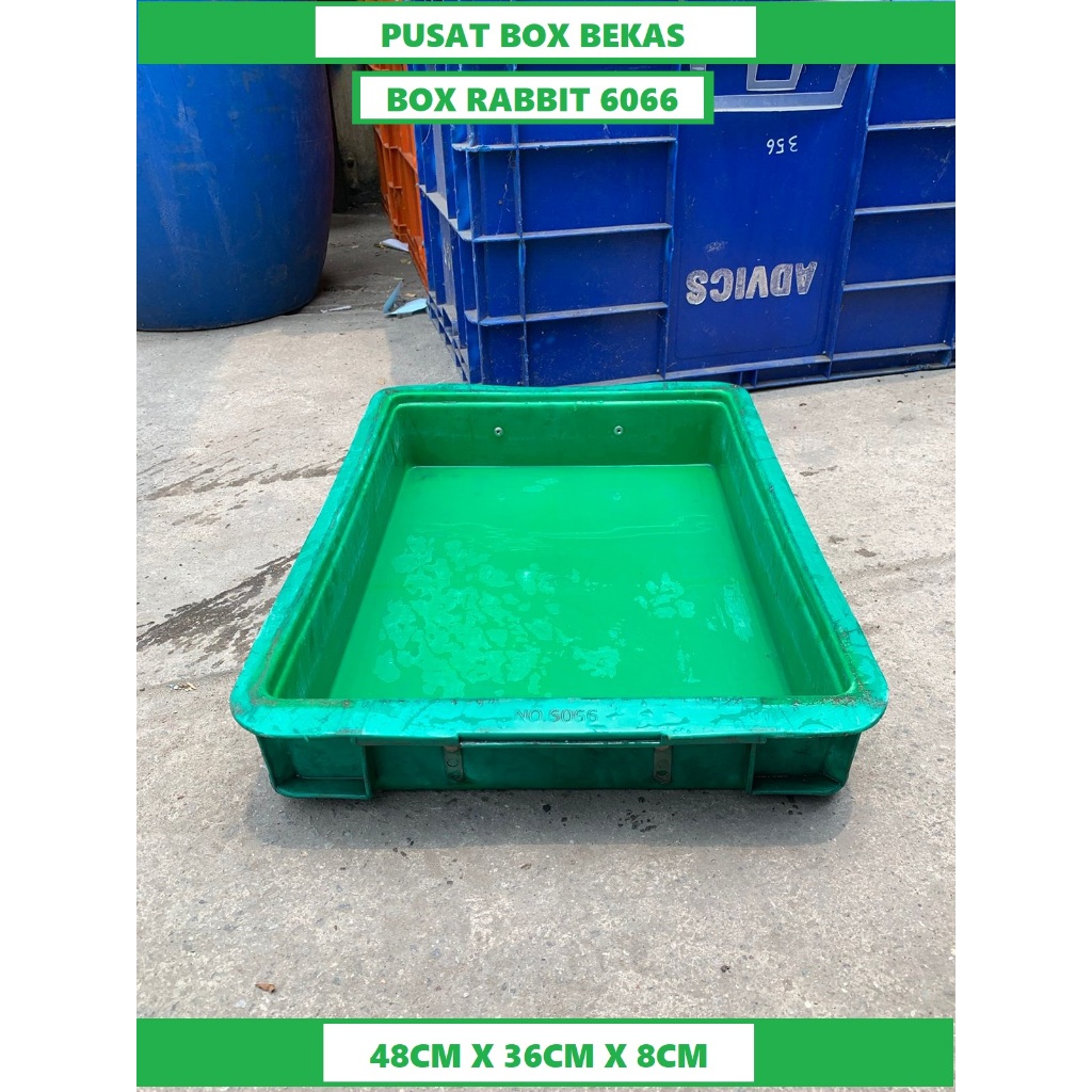 Jual Bak Magot Box/Bak Plastik Rapat Box Rabbit 6066 Box Kontener ...