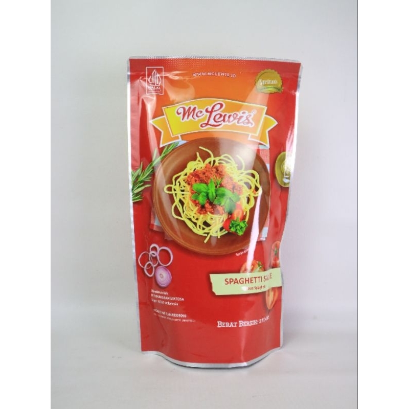 Jual Mc Lewis Spaghetti Sauce - 310g | Shopee Indonesia