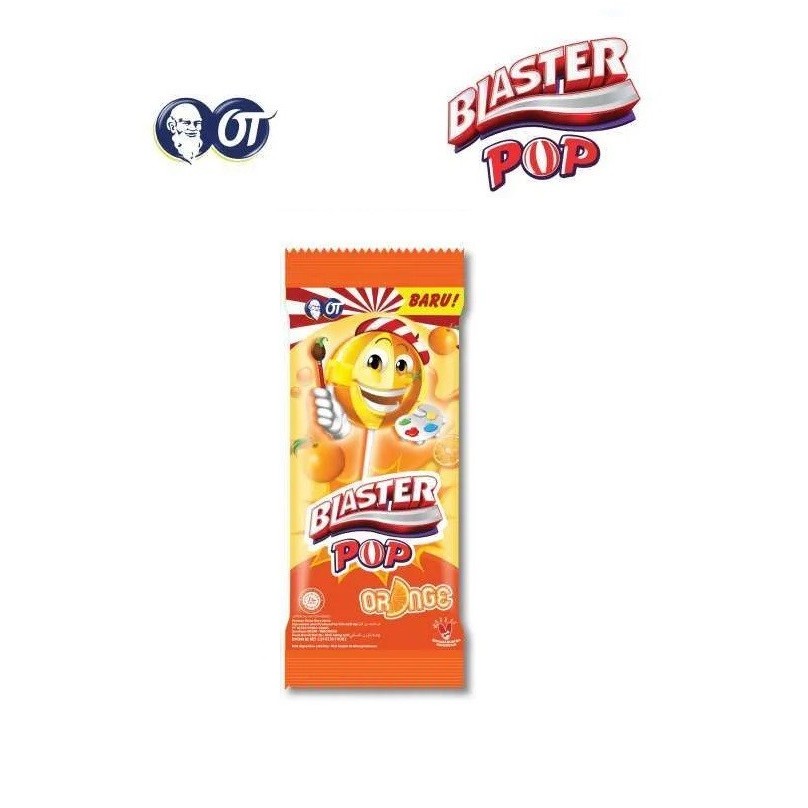 Jual Blaster Pop Orange Permen / 1 Pc | Shopee Indonesia