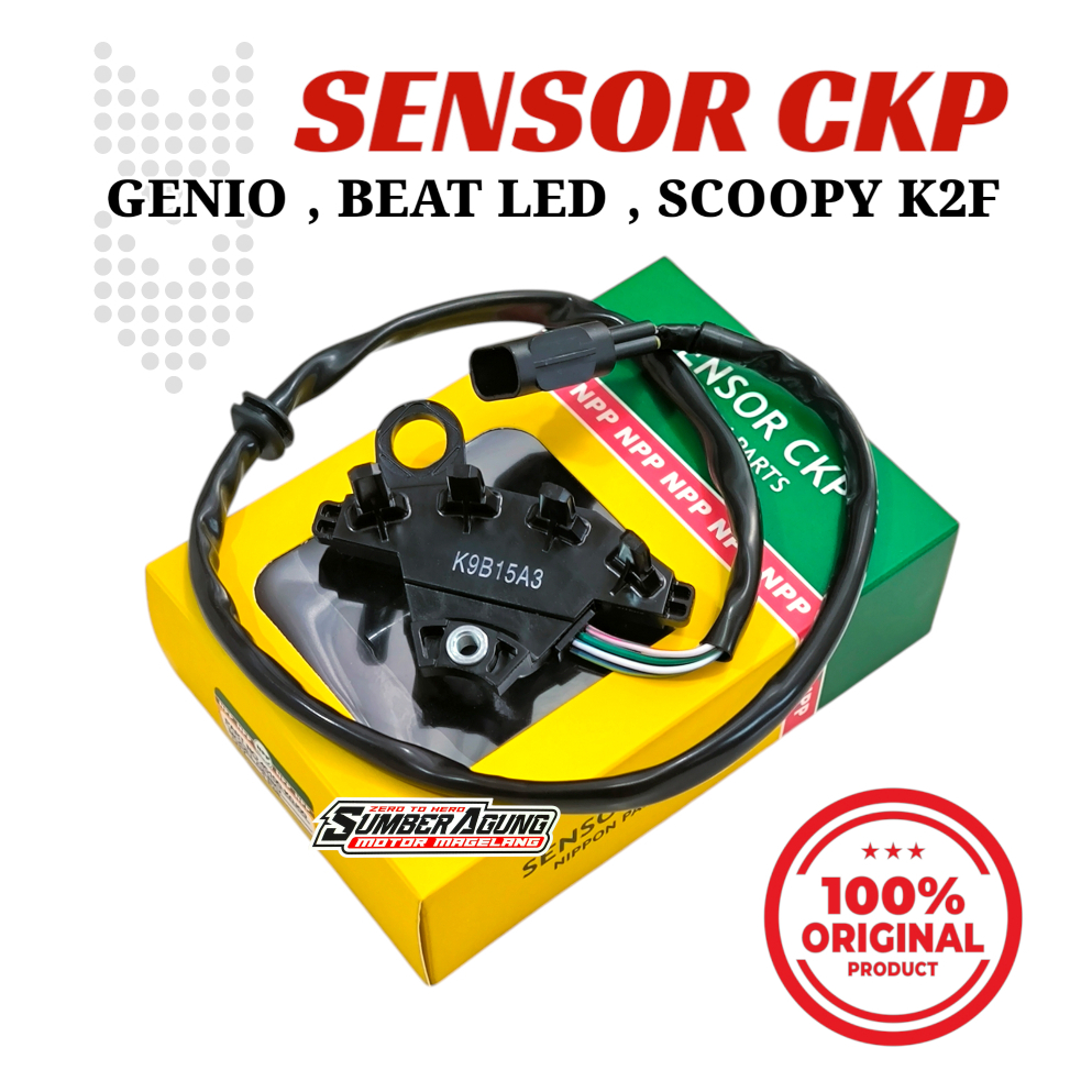 Jual Sensor CKP Kaki 4 Genio Beat Street Deluxe Led Scoopy K2F Original NPP 45100-K0J00 | Shopee ...