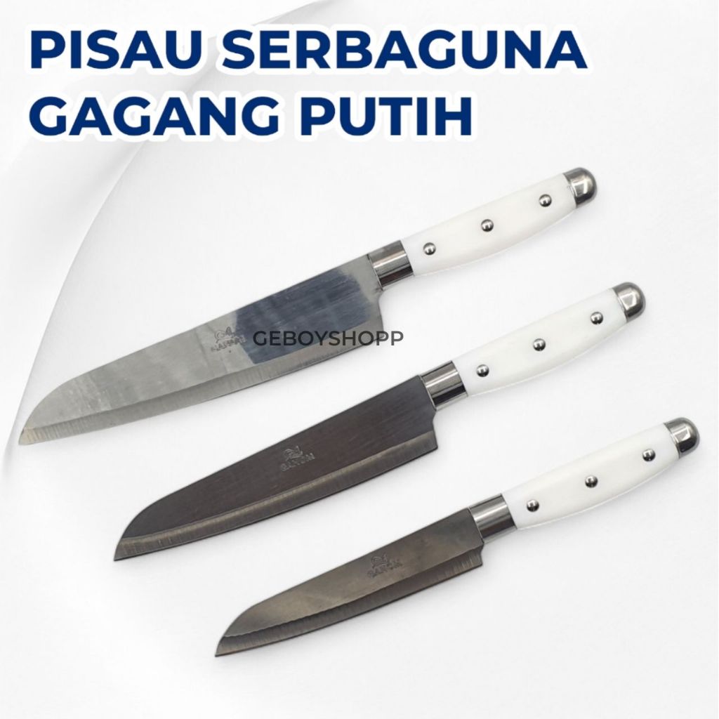 Jual Pisau Dapur / Pisau Buah / Pisau Chef / Pisau Daging Serbaguna Gg ...