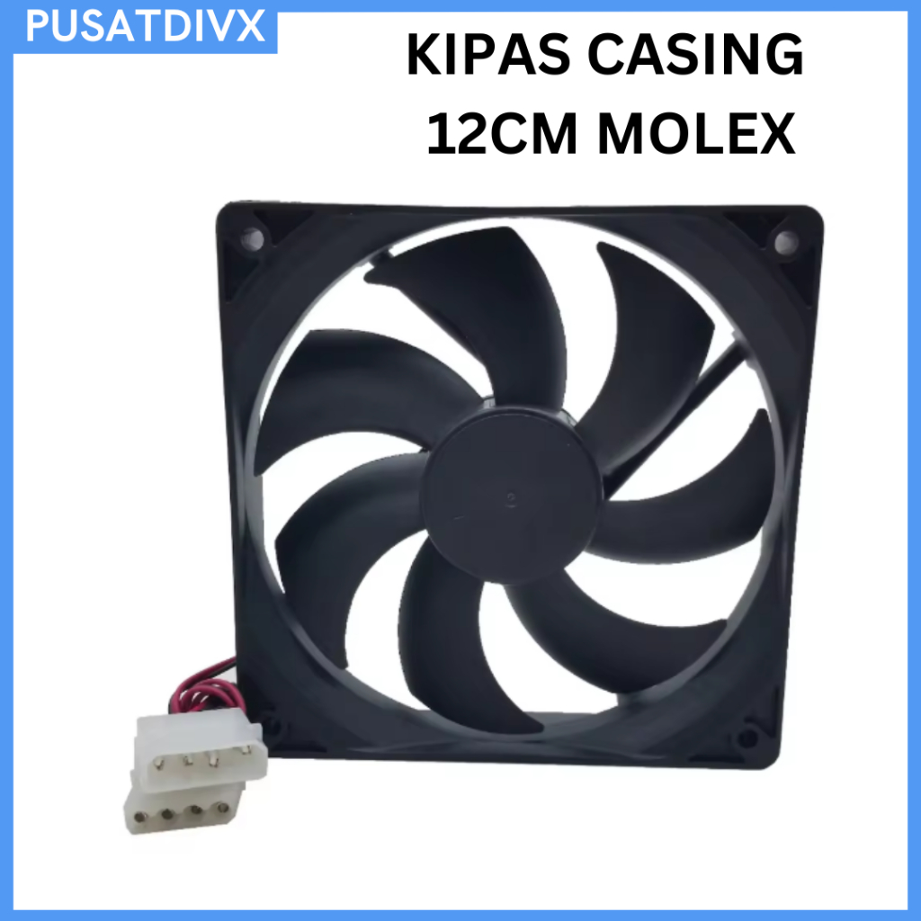 Jual SANJI KIPAS CASING 12CM 120MM FAN CASE COOLING COOLER DESKTOP PC ...