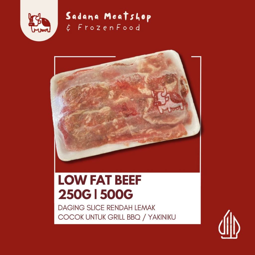 Jual Beef Low Fat | Daging | Daging Sapi Slice Rendah Lemak 250gr ...